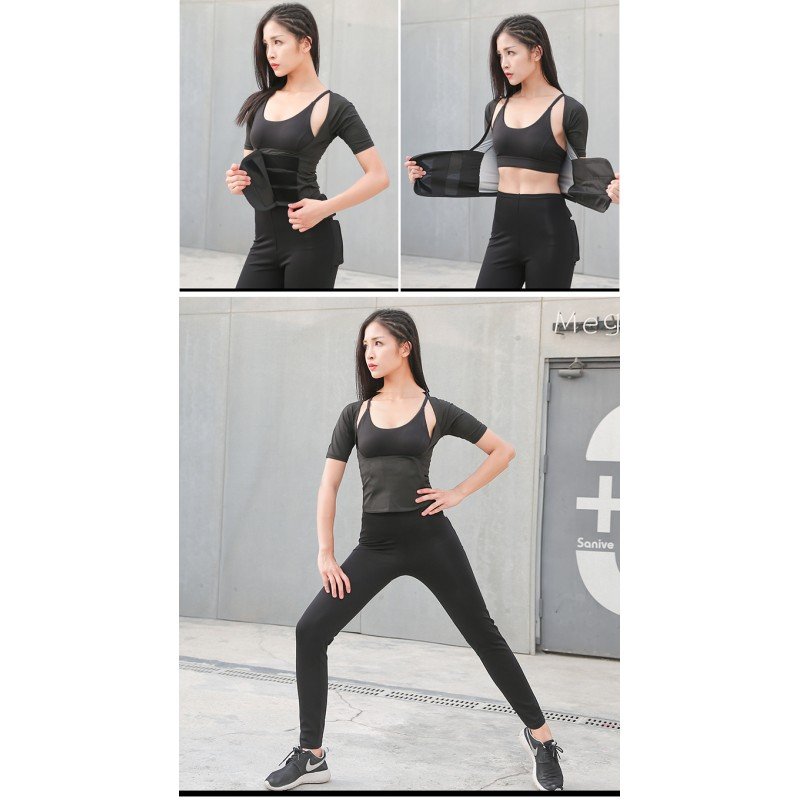 Sweat suit women's suit slimming clothes