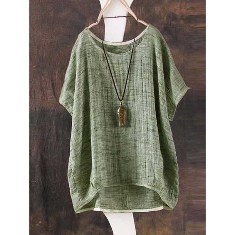 S-5XL Pure Color T-shirt